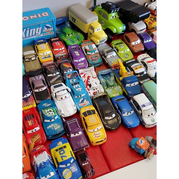 Disney | Toys | Rare Huge Lot Of Over 0 Disney Cars Diecast Truck Elvis ...